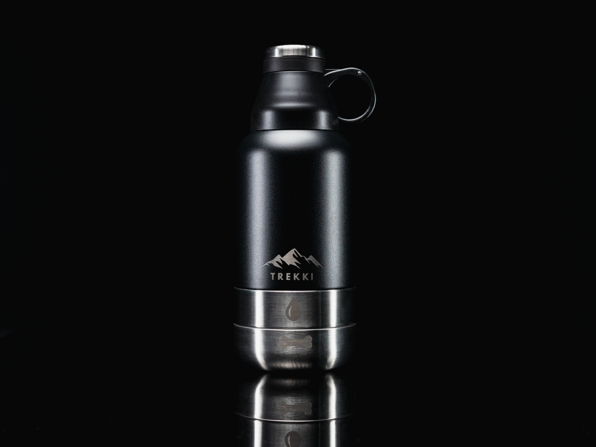 TREKKI - 3 in 1 Water Bottle for Dogs including Buddy Bag – Trekki