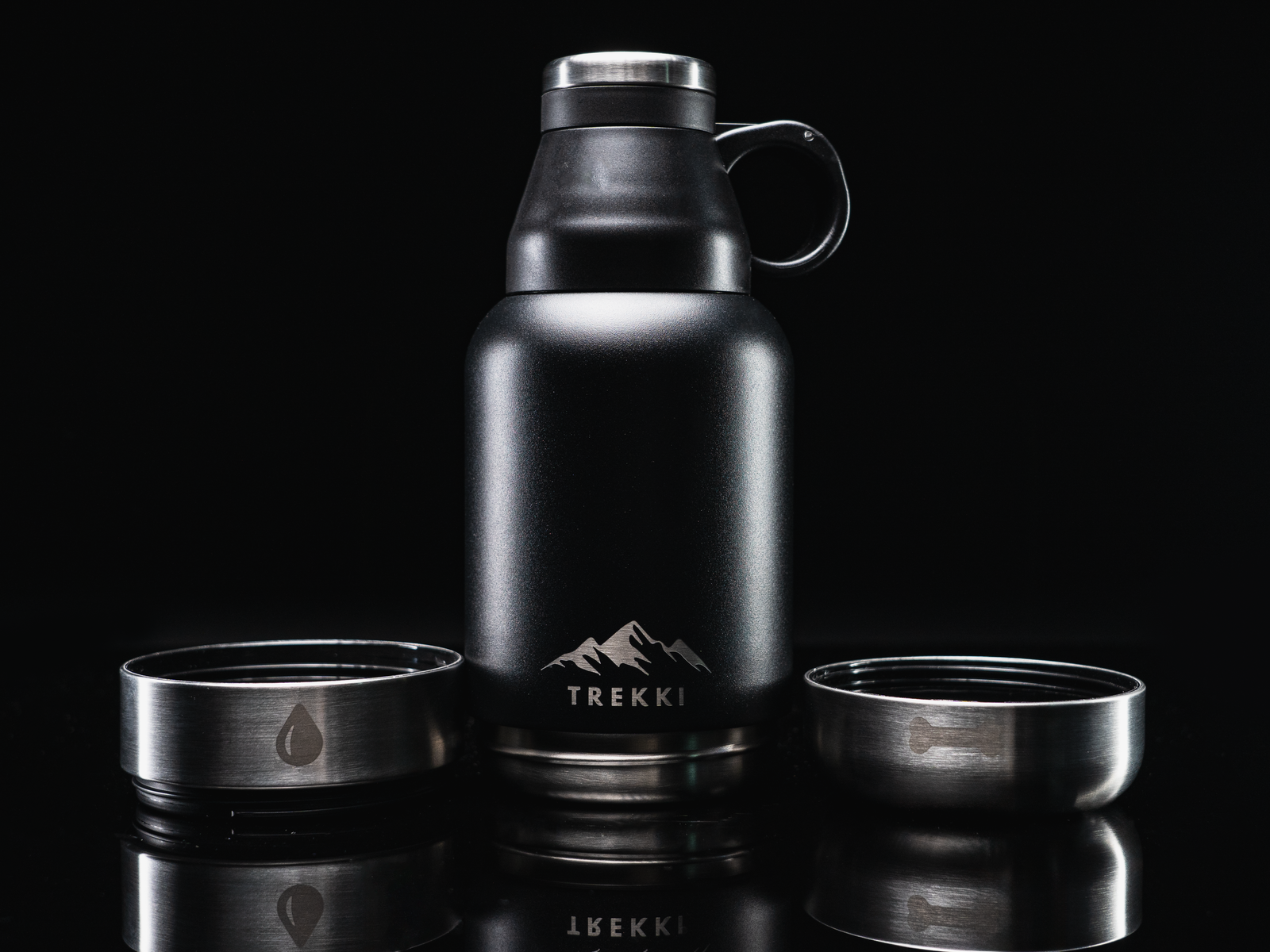 TREKKI - 3 in 1 Water Bottle for Dogs including Buddy Bag – Trekki